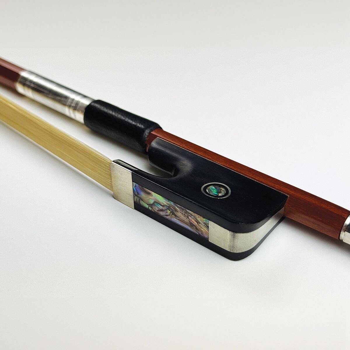 Vivo Student Plus 3/4 Cello Bow – Brazil Wood Stick, Ebony Frog ...